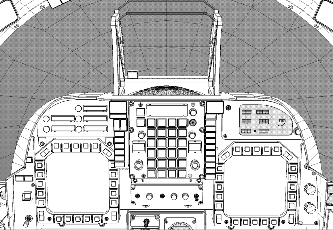 3ds av-8b harrier cockpit