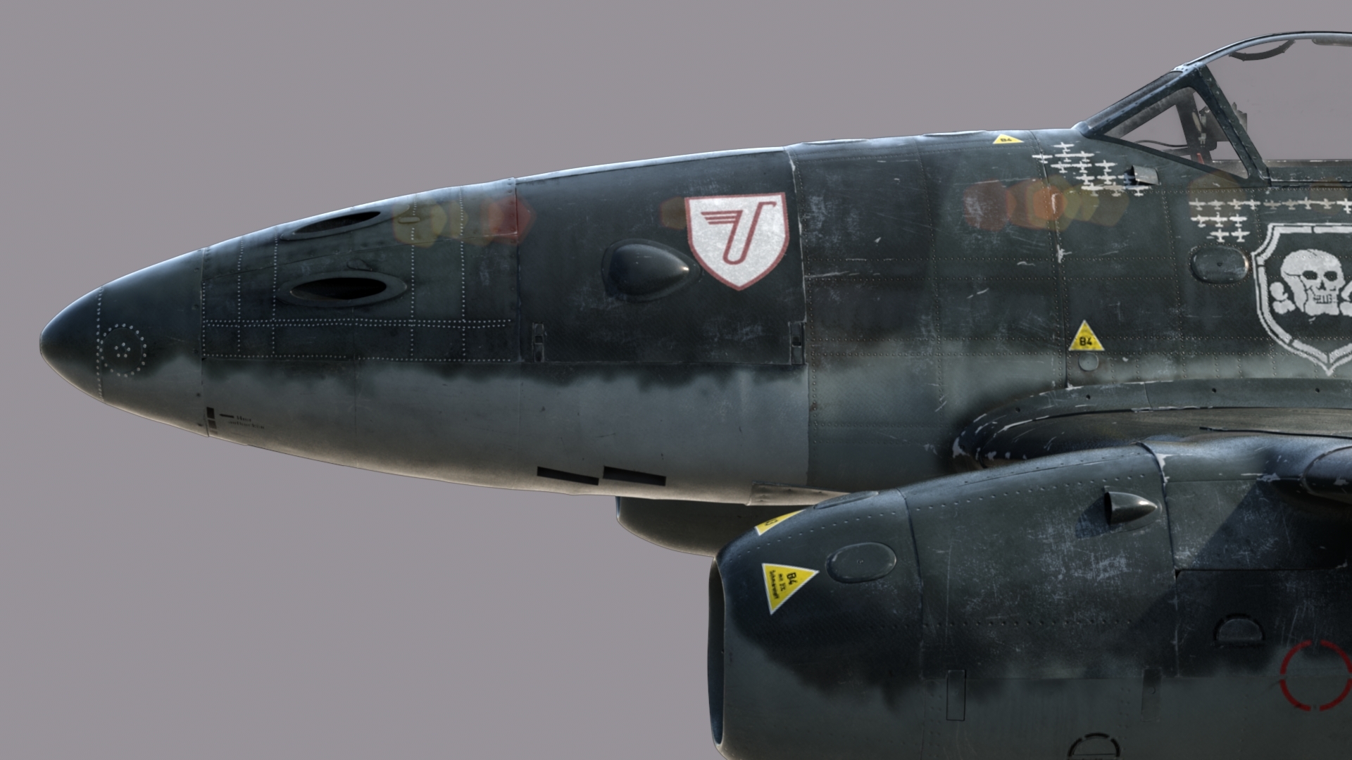 german fighter 3d obj