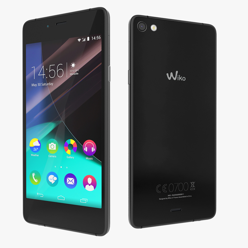 smartphones wiko highway pure 3d model