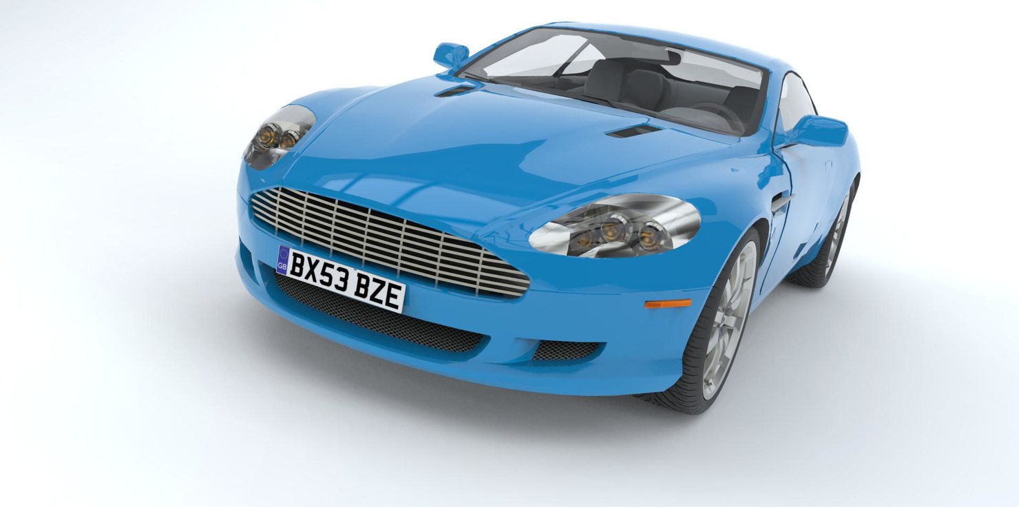 car rendering 3ds free