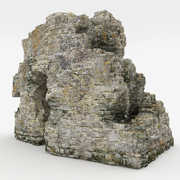 ruins 3d model