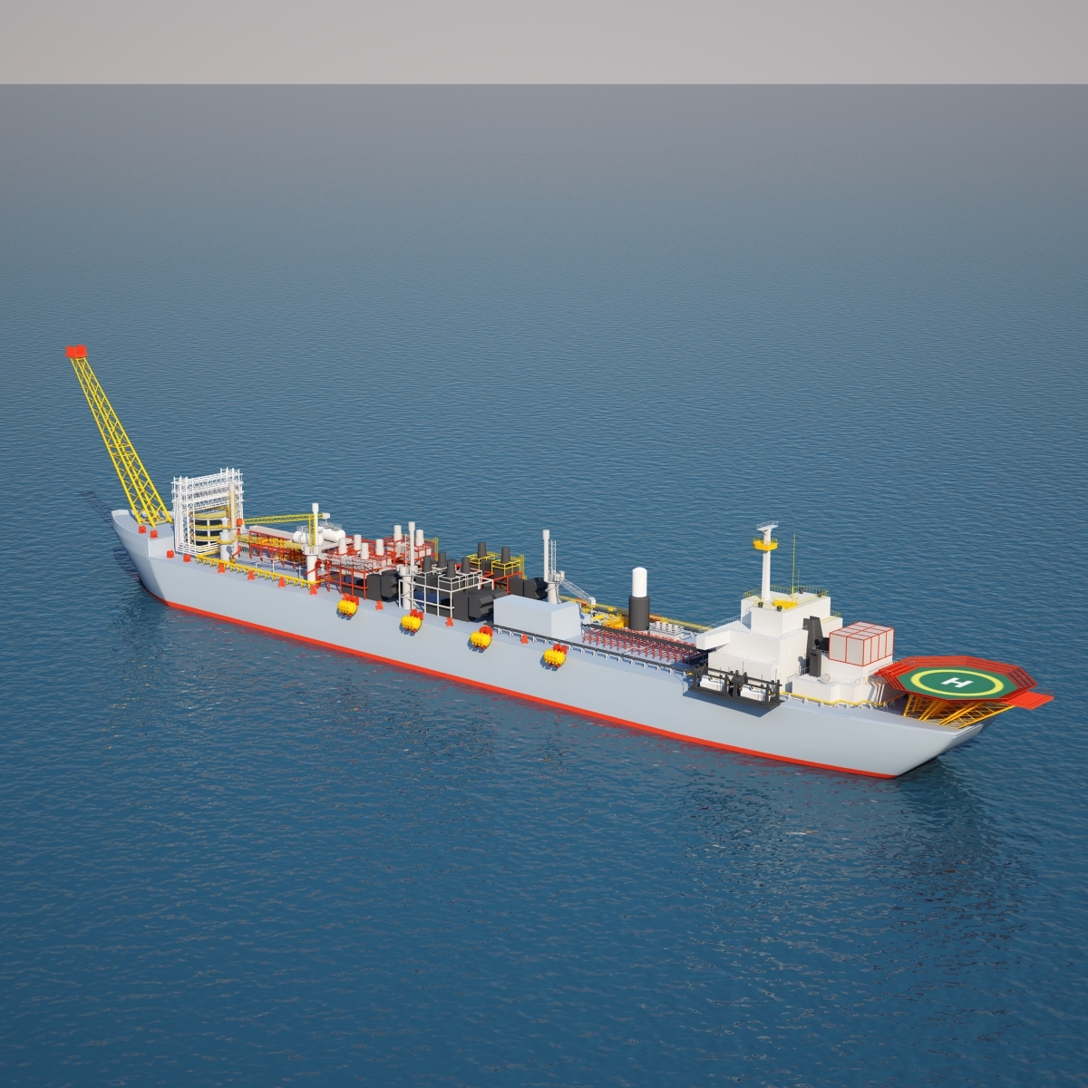 3d simple fpso