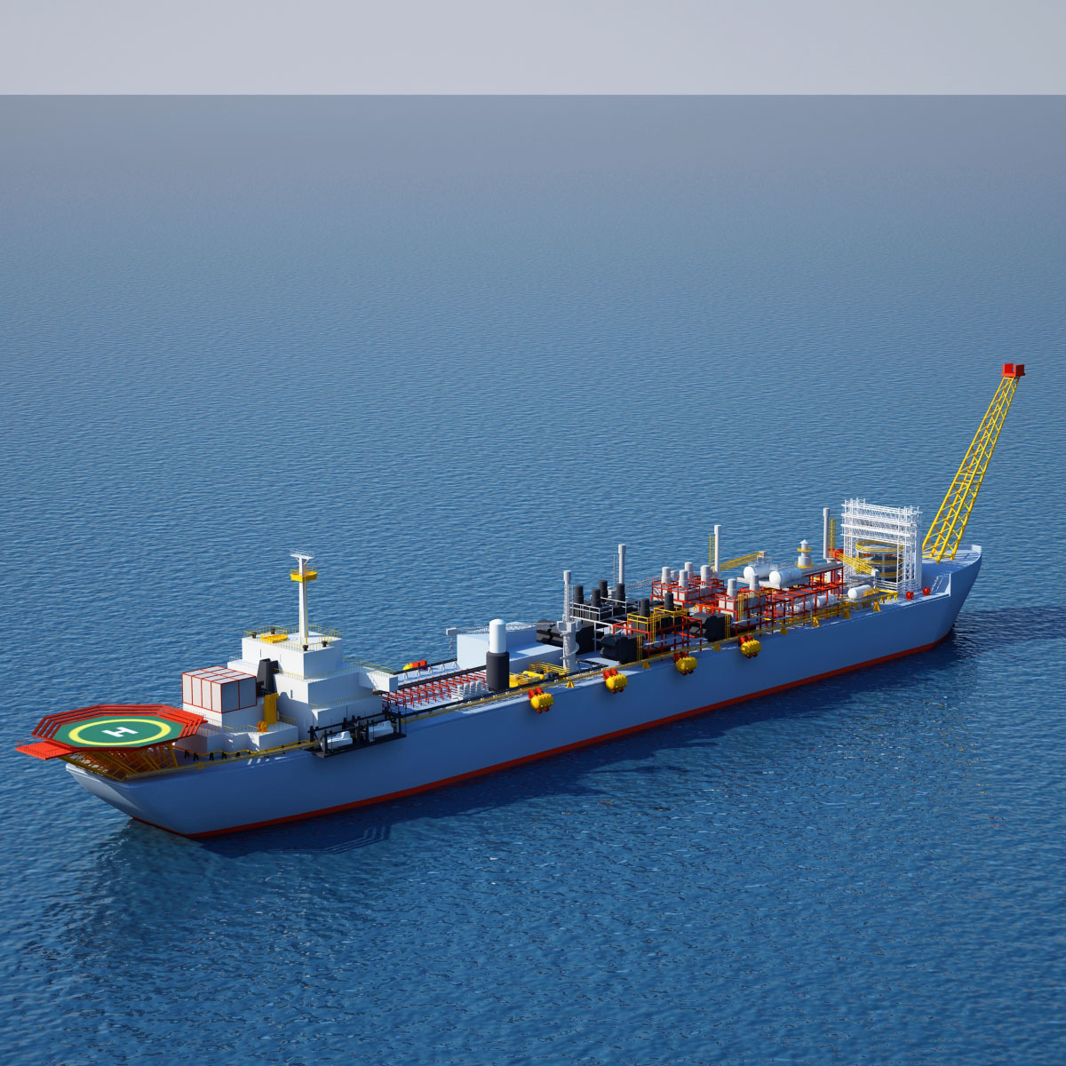 3d simple fpso