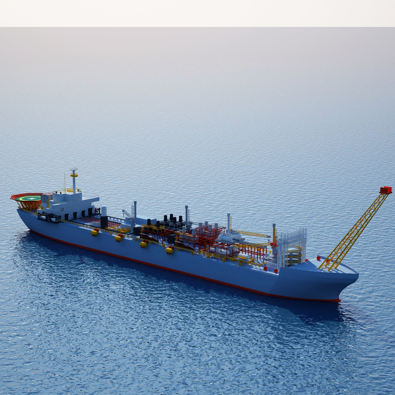 3d simple fpso