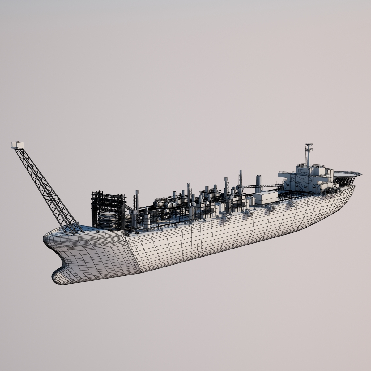 3d simple fpso