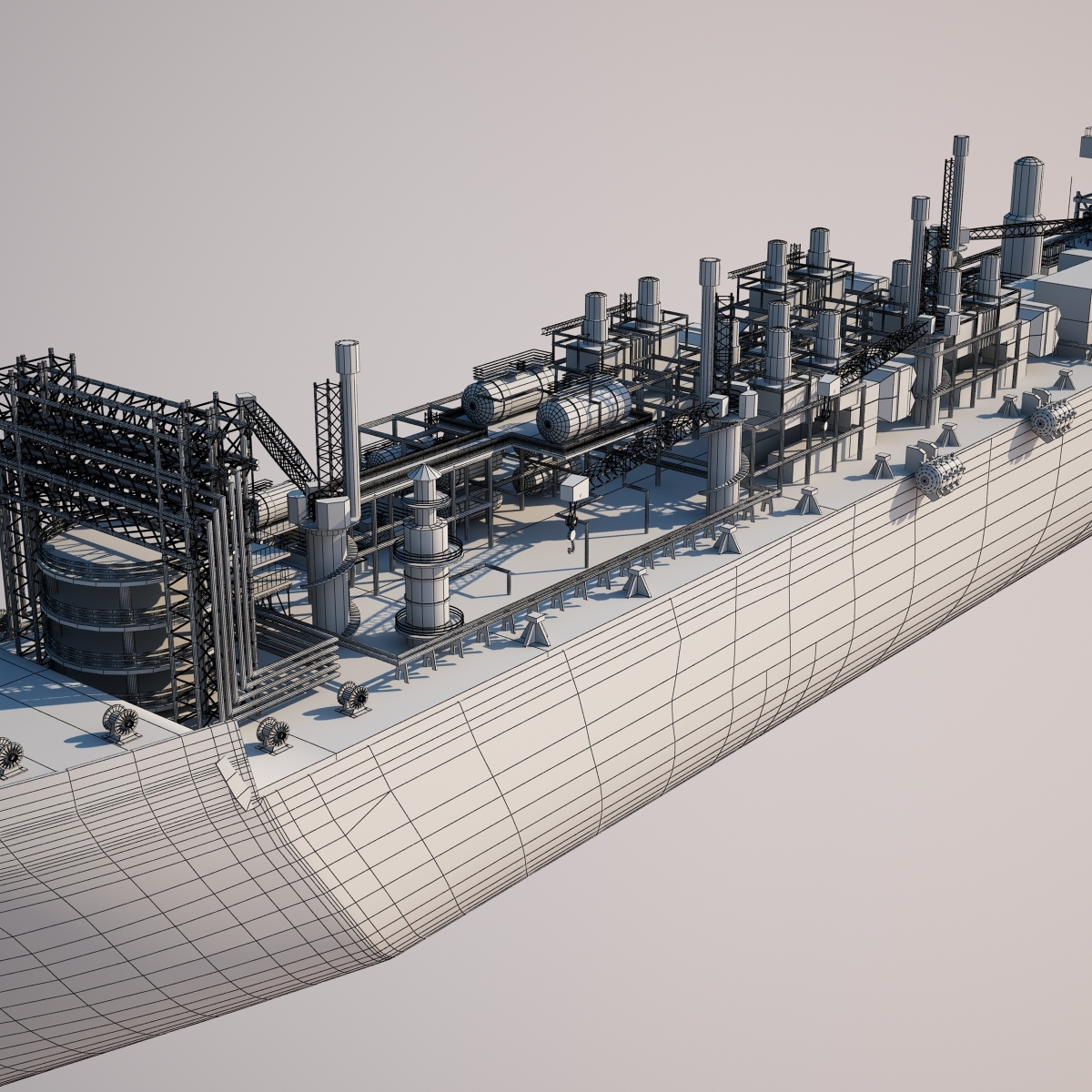 3d simple fpso