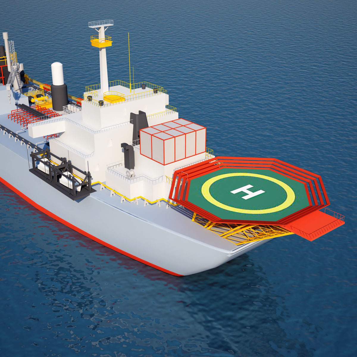 3d simple fpso