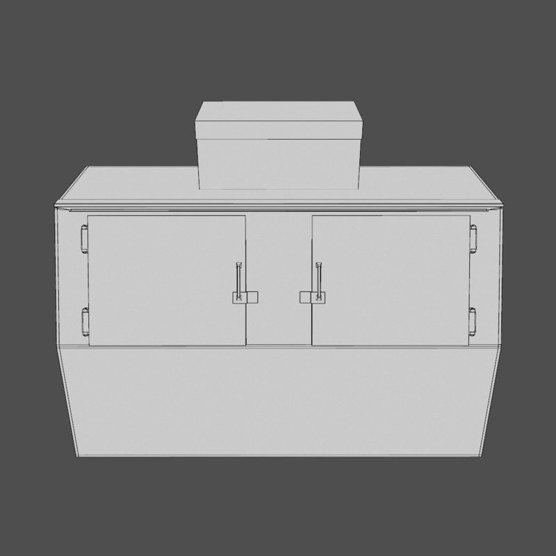 ice machine 3d model