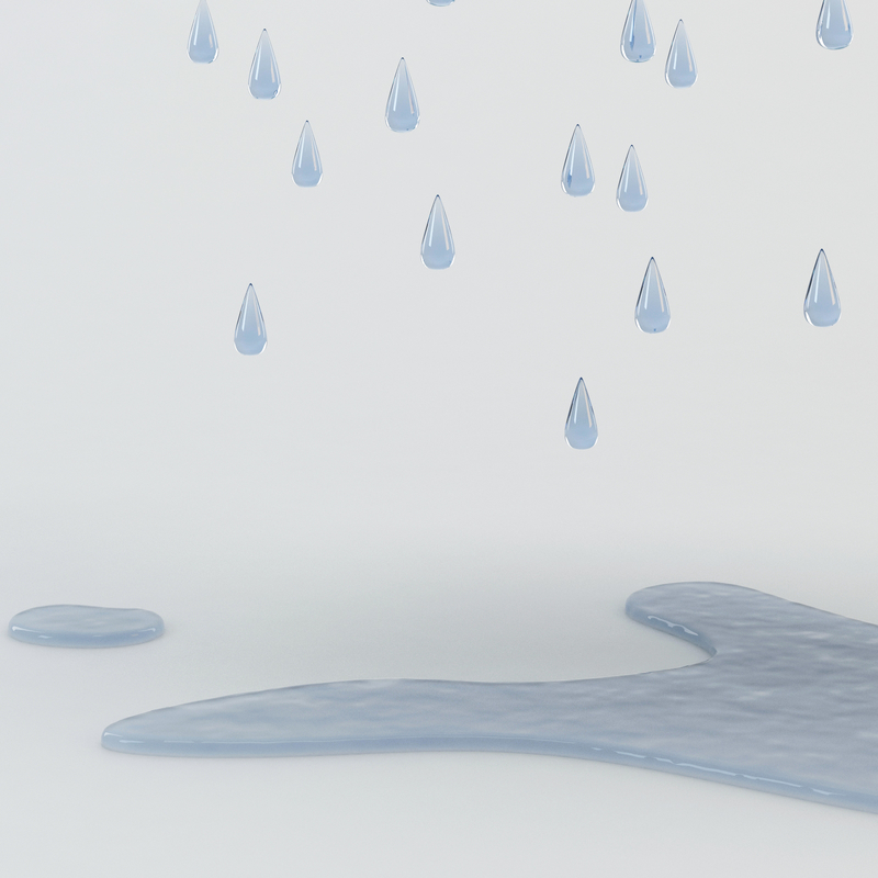 3d model cloud rain
