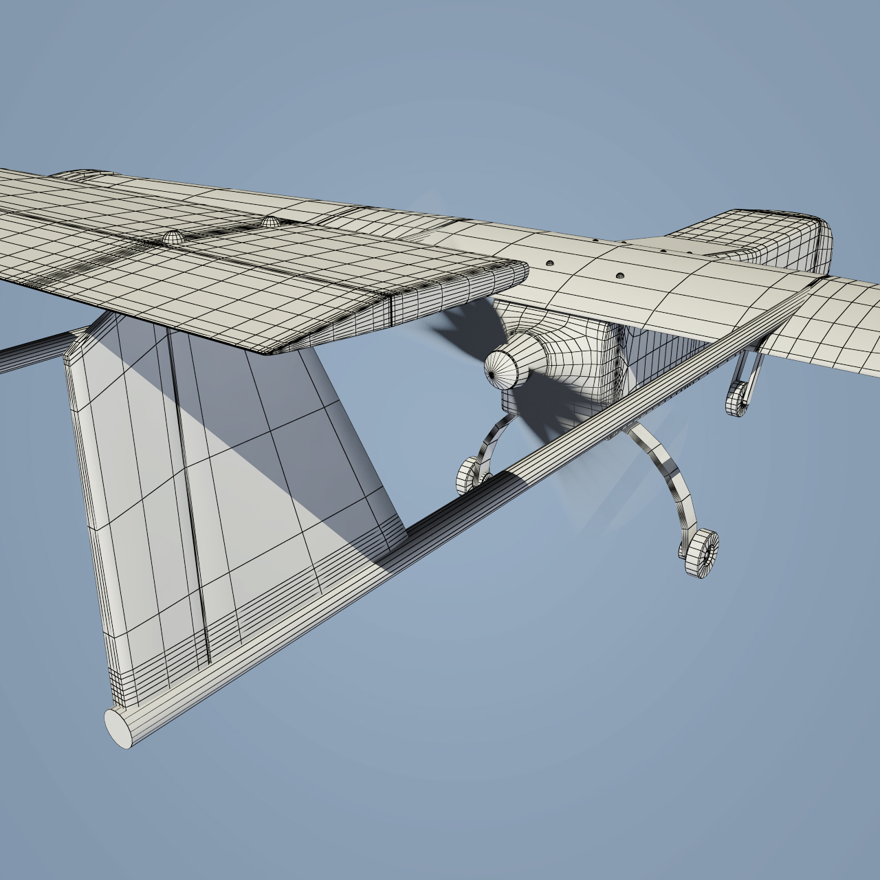 3d twin uav mugin drone