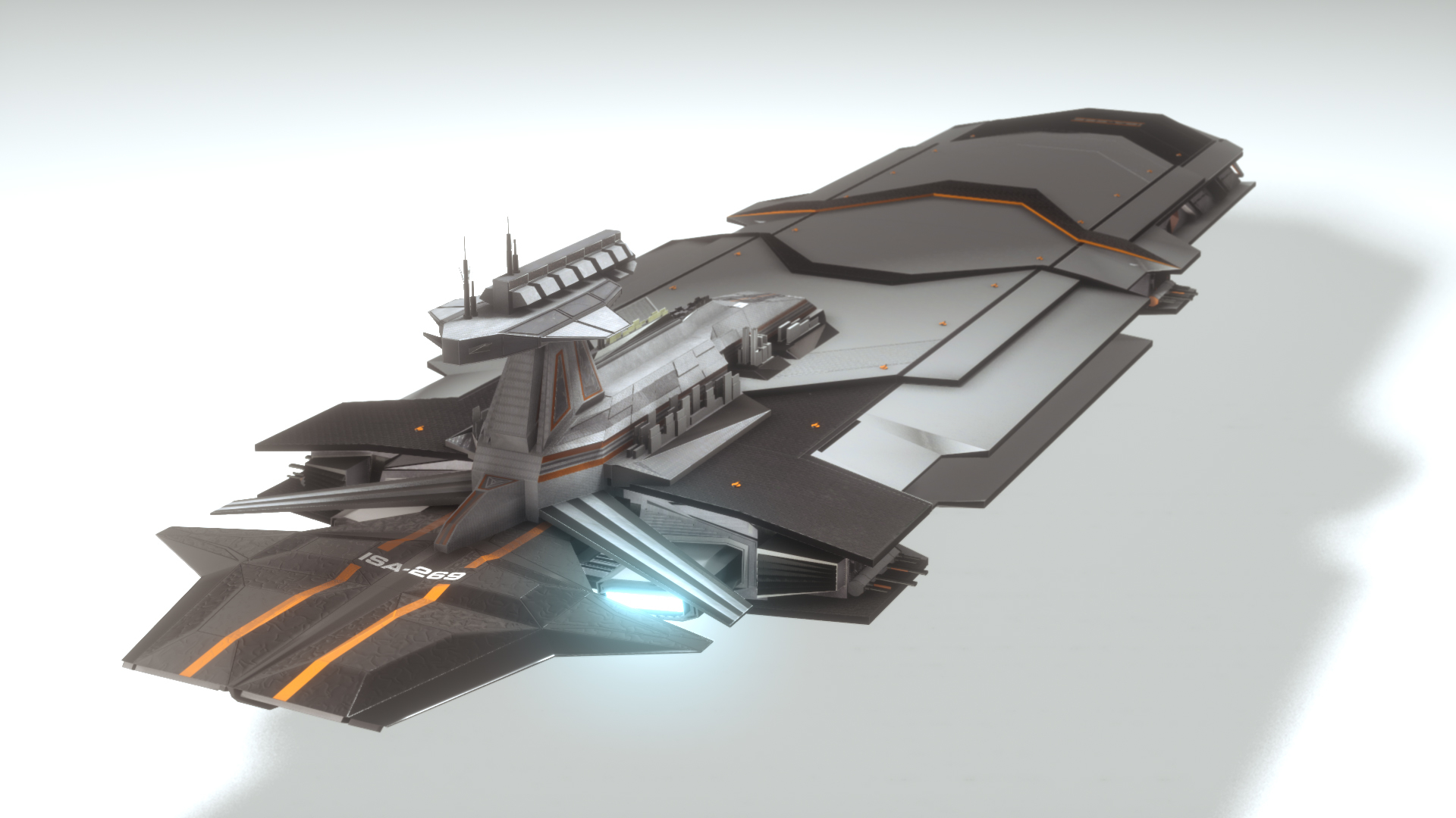 c4d space heavy cruiser