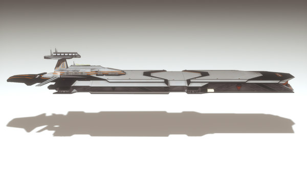 c4d space heavy cruiser