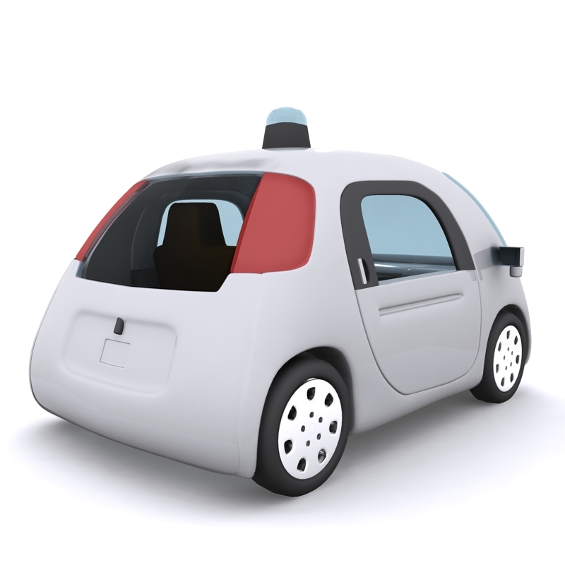 google car 3d max