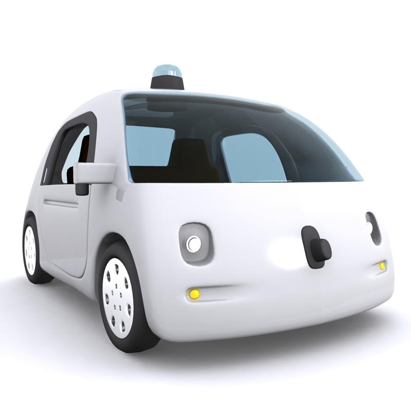 google car 3d max