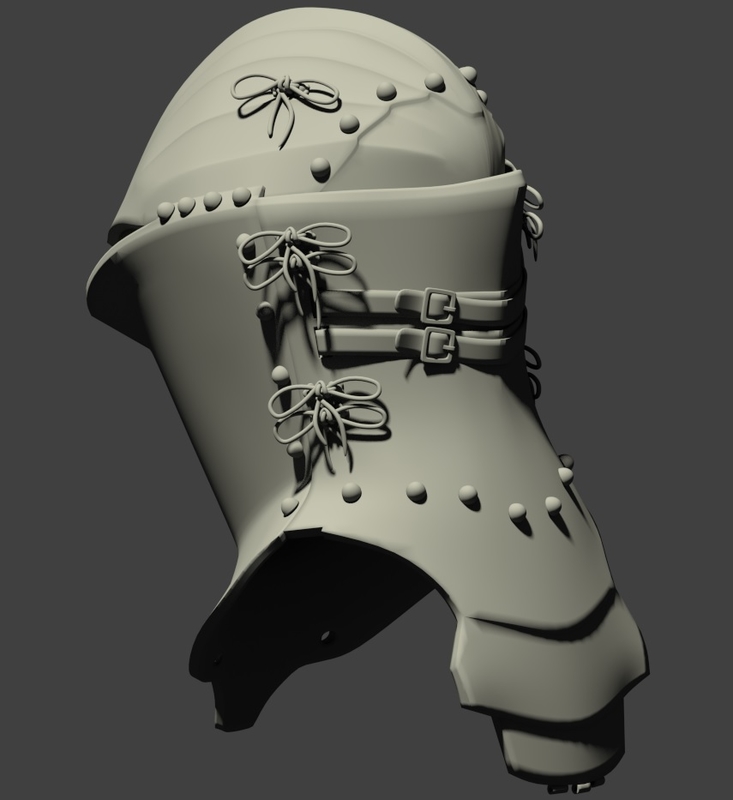 jousting helm stechhelm obj
