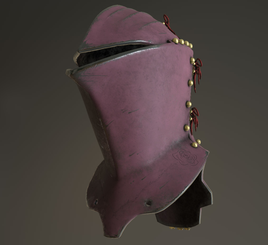 jousting helm stechhelm obj