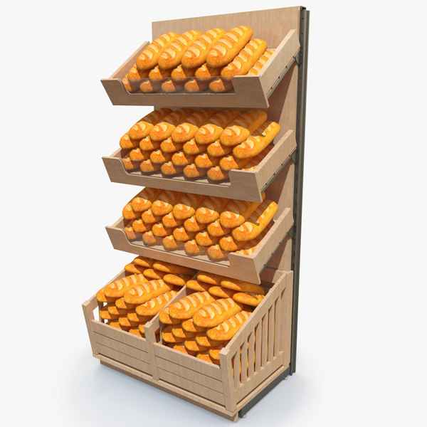 rack bread 3d model