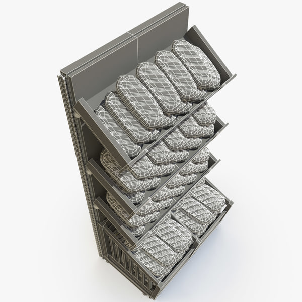 rack bread 3d model