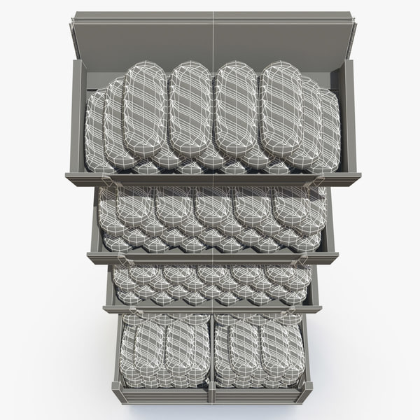 rack bread 3d model