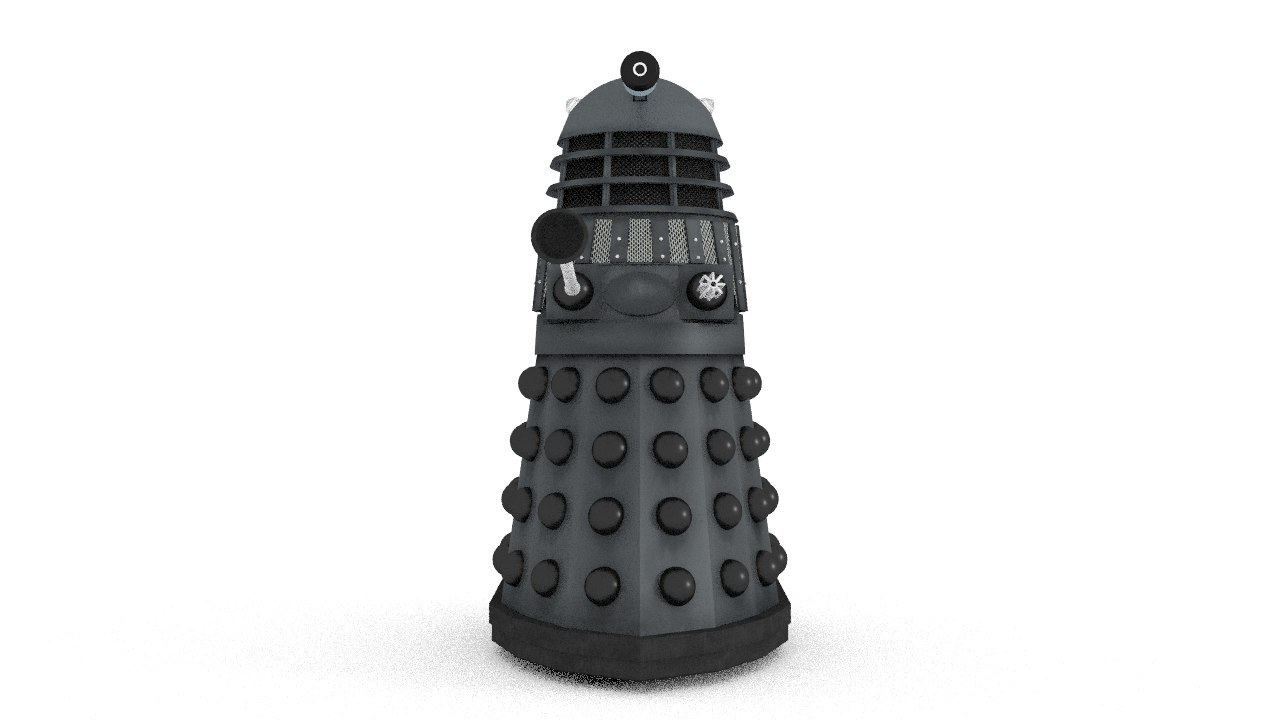 modelo 3d Doctor Who: Dalek clásico - TurboSquid 974591