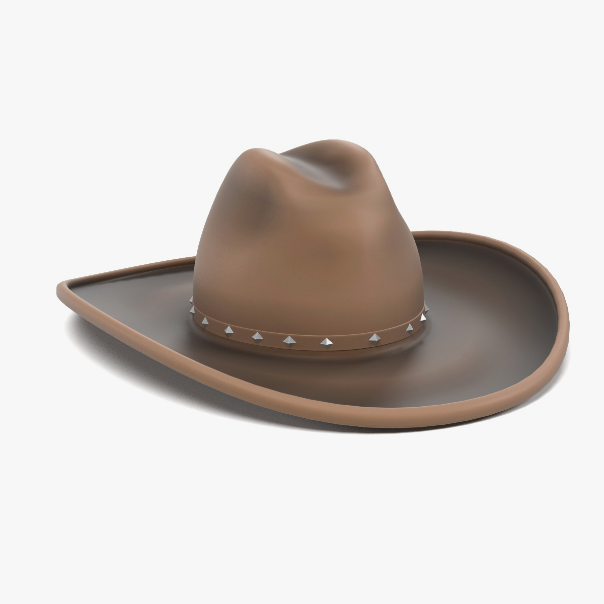 3d cowboy hat model