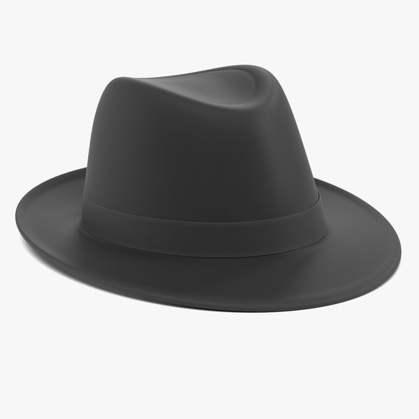 obj fedora hat
