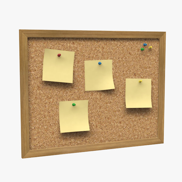 3D Pinboard Models | TurboSquid