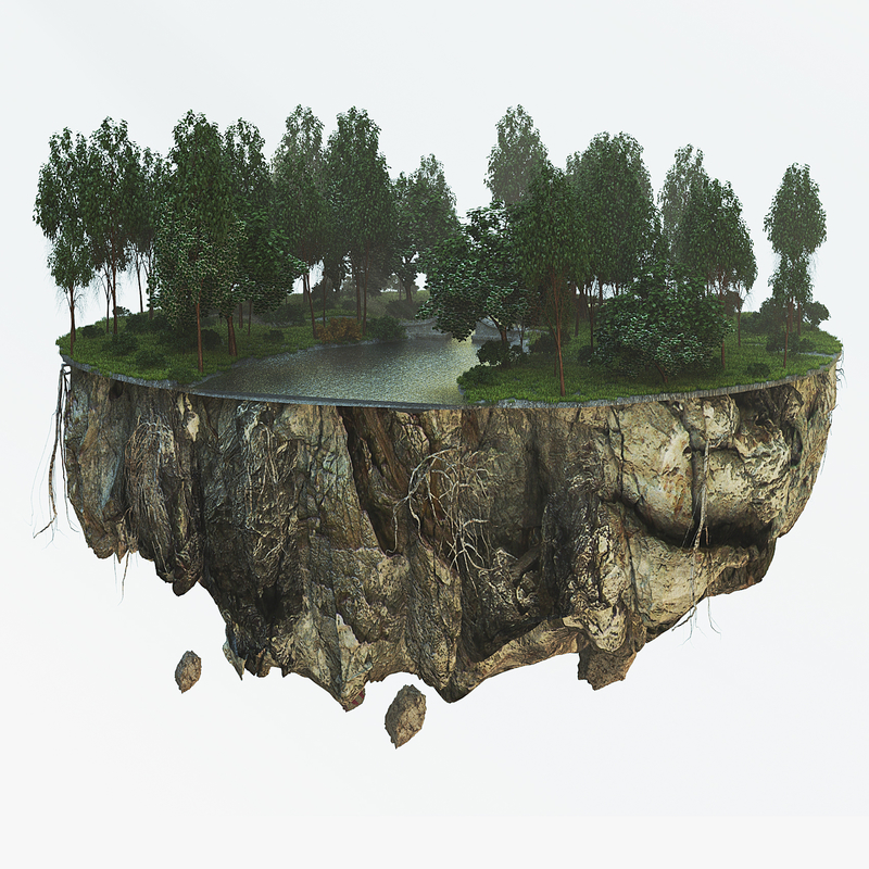 max floating island trees
