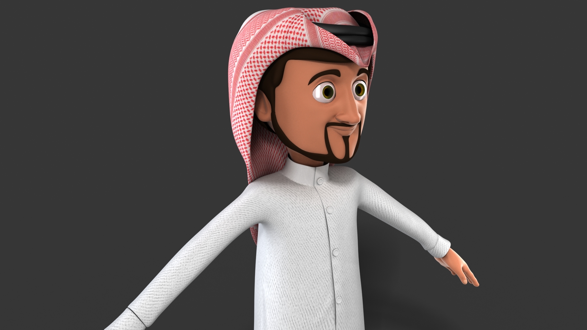 arab cartoon man max