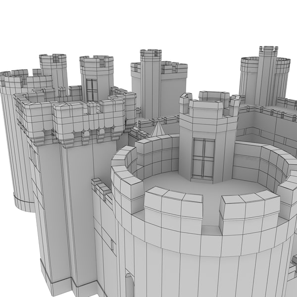 castle 3d model