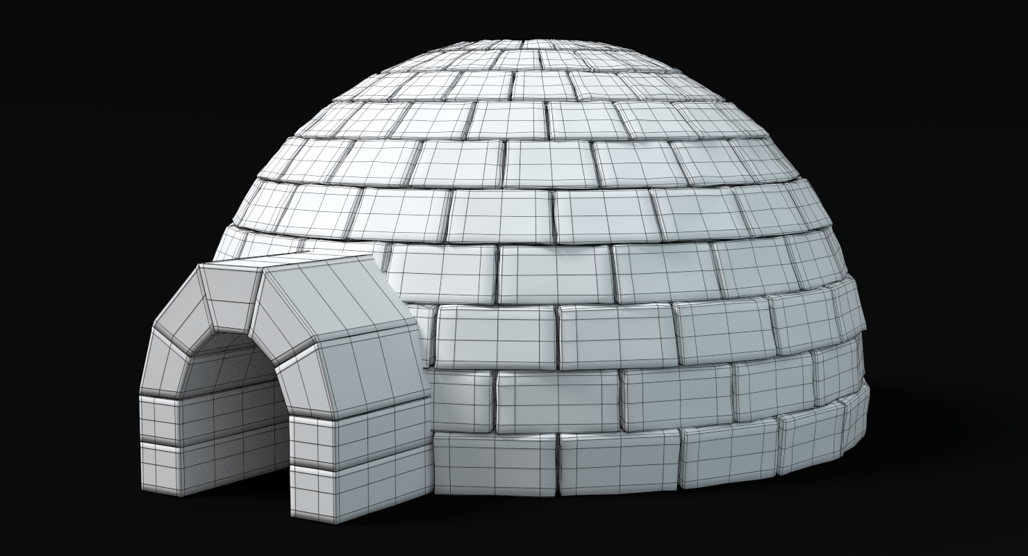 3d igloo