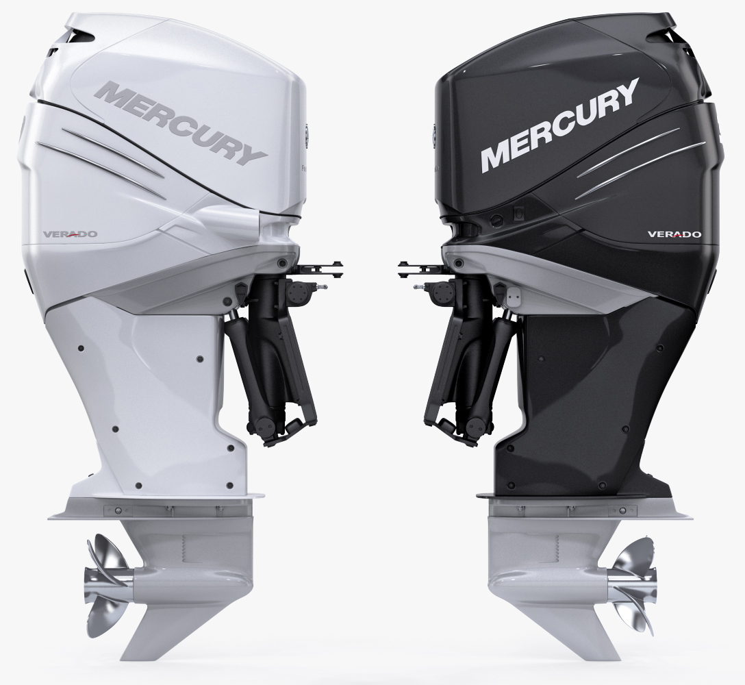 mercury verado 350 power 3d model