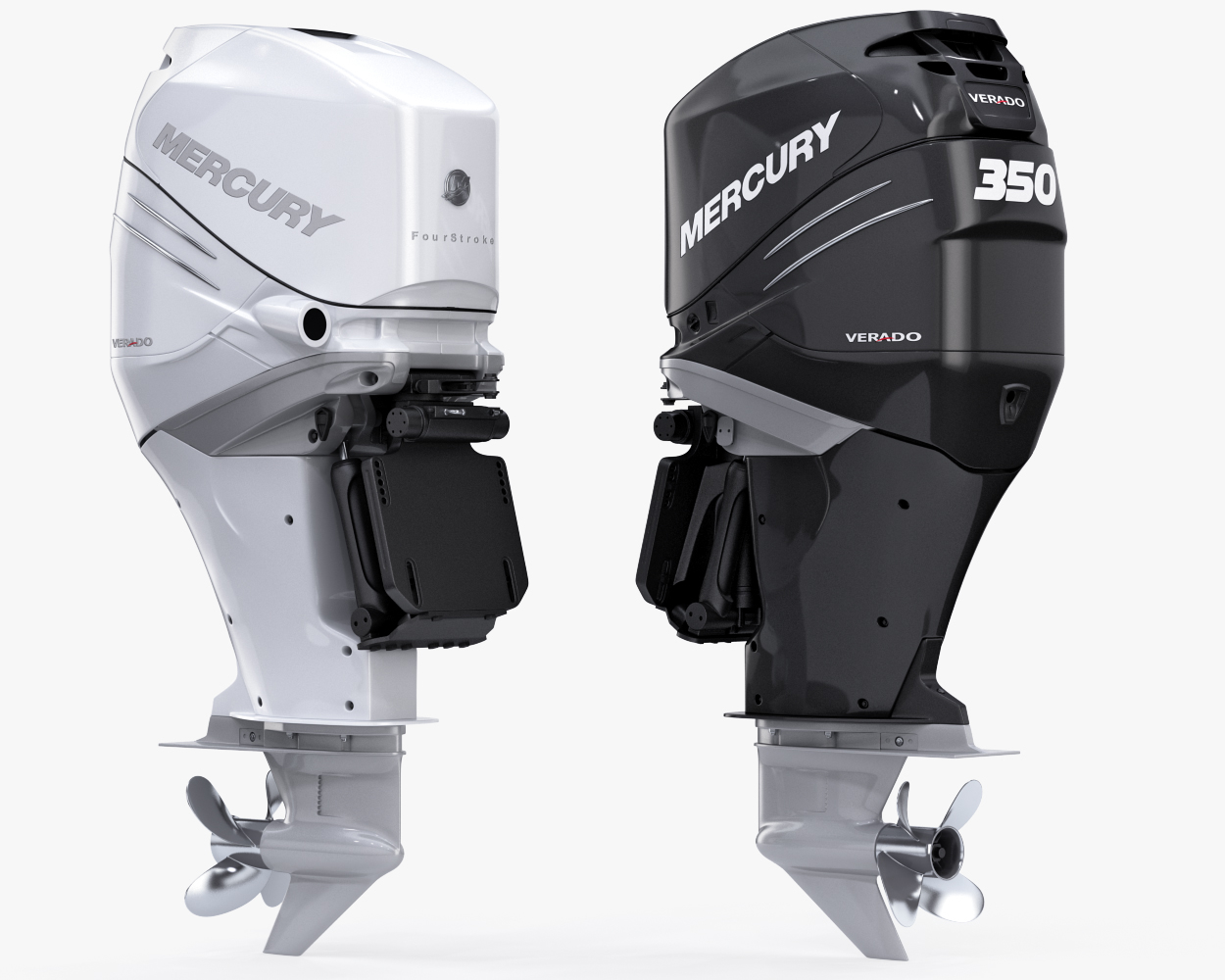 mercury verado 350 power 3d model