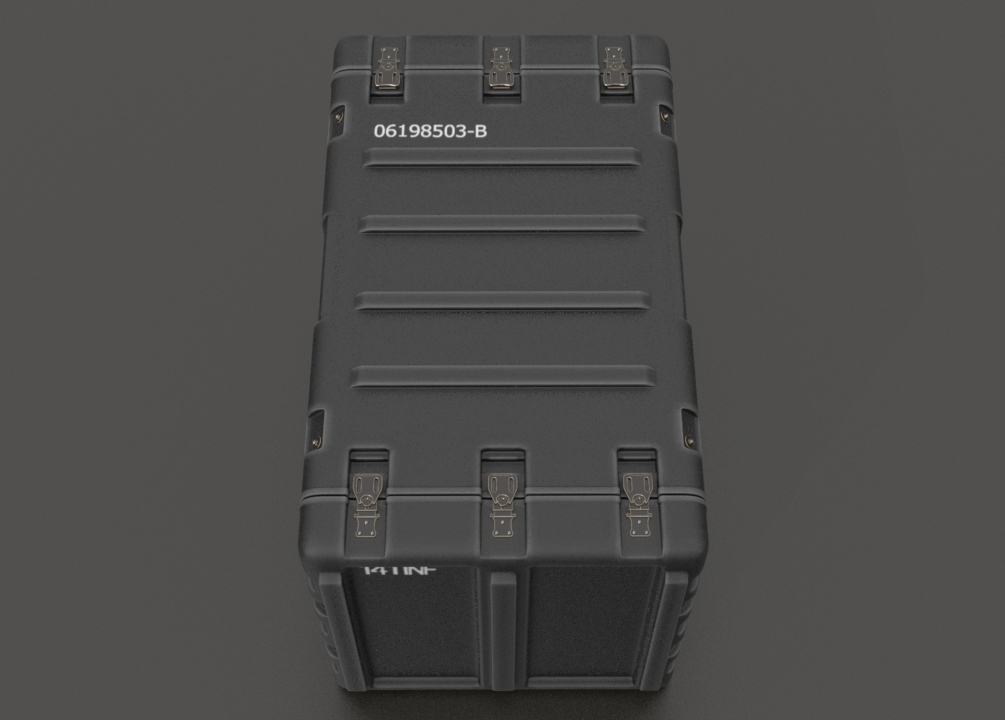 military crate 3d model