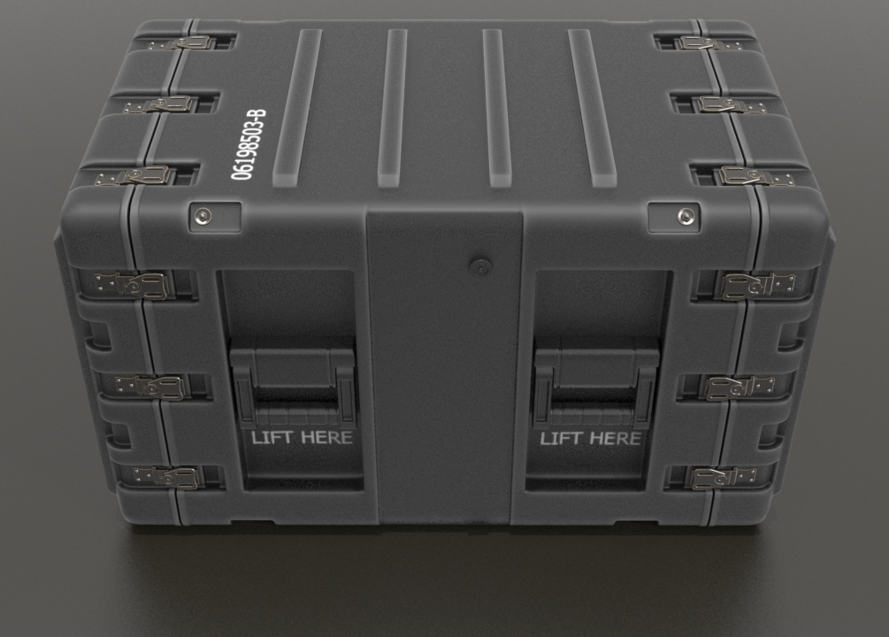 military crate 3d model