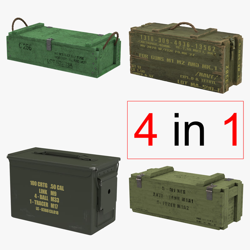 c4d ammo crates 2