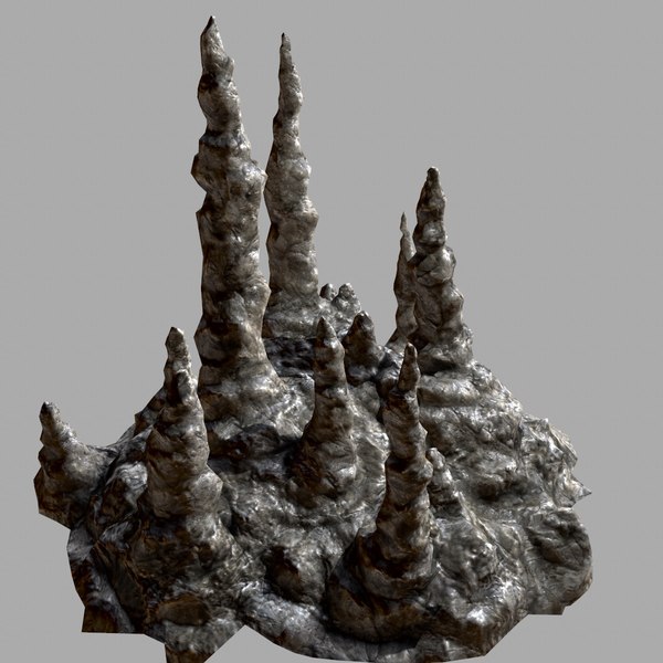 stalagmite ned nature model