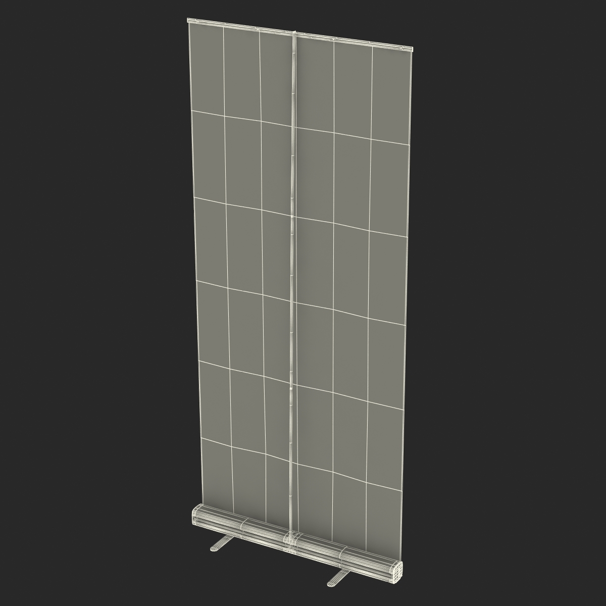 3d banner stand 2 model