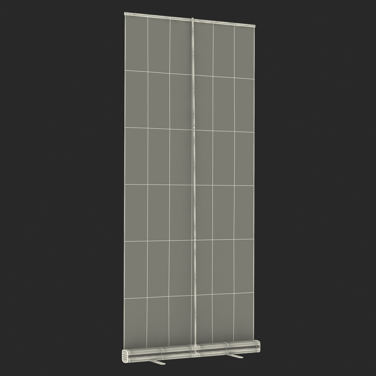 3d banner stand 2 model
