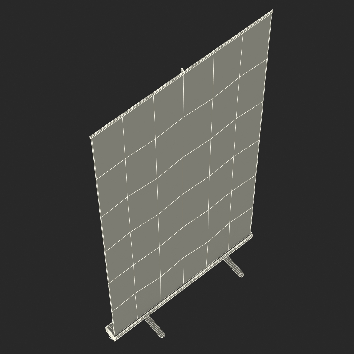 3d banner stand 2 model