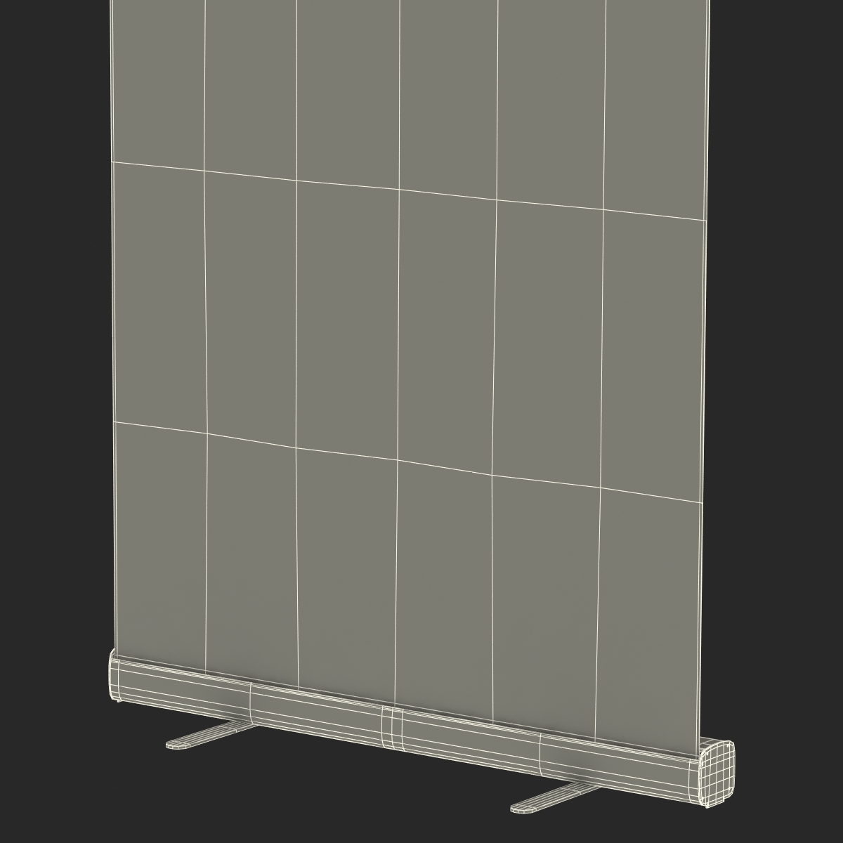 3d banner stand 2 model