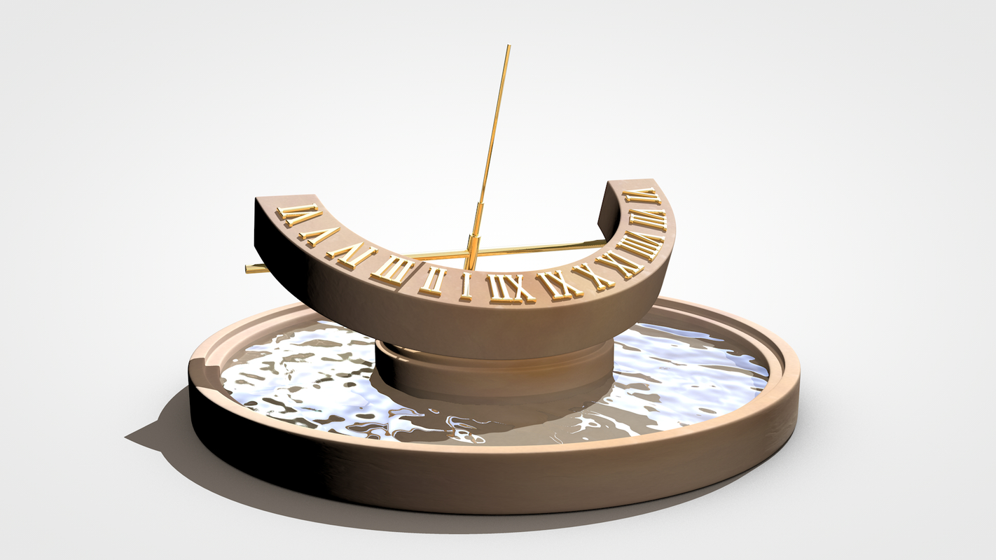 modelo 3d Reloj solar del reloj de sol - TurboSquid 975532