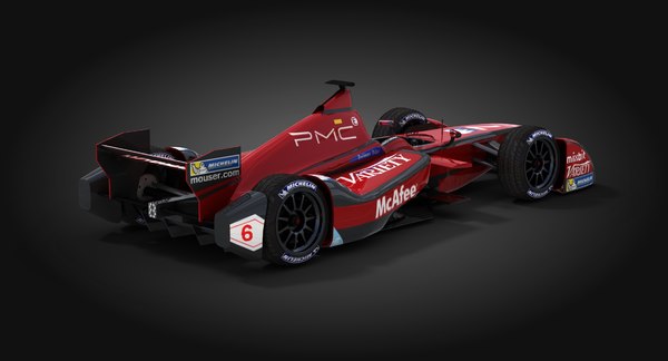 dragon racing formulae 3d model