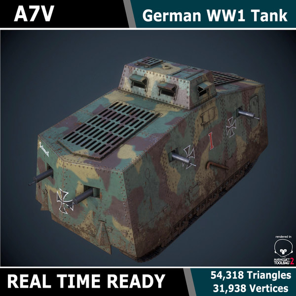 3d model real time ready a7v