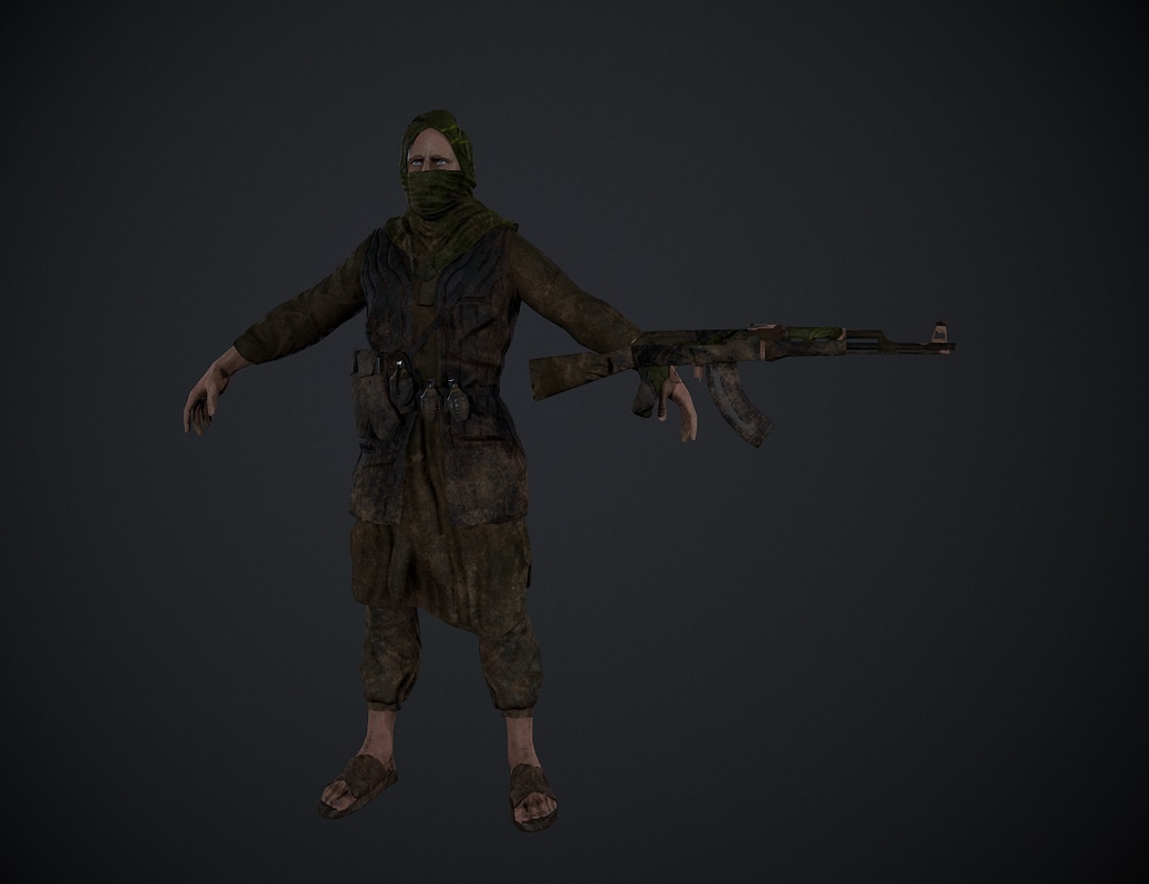 3d model terrorist