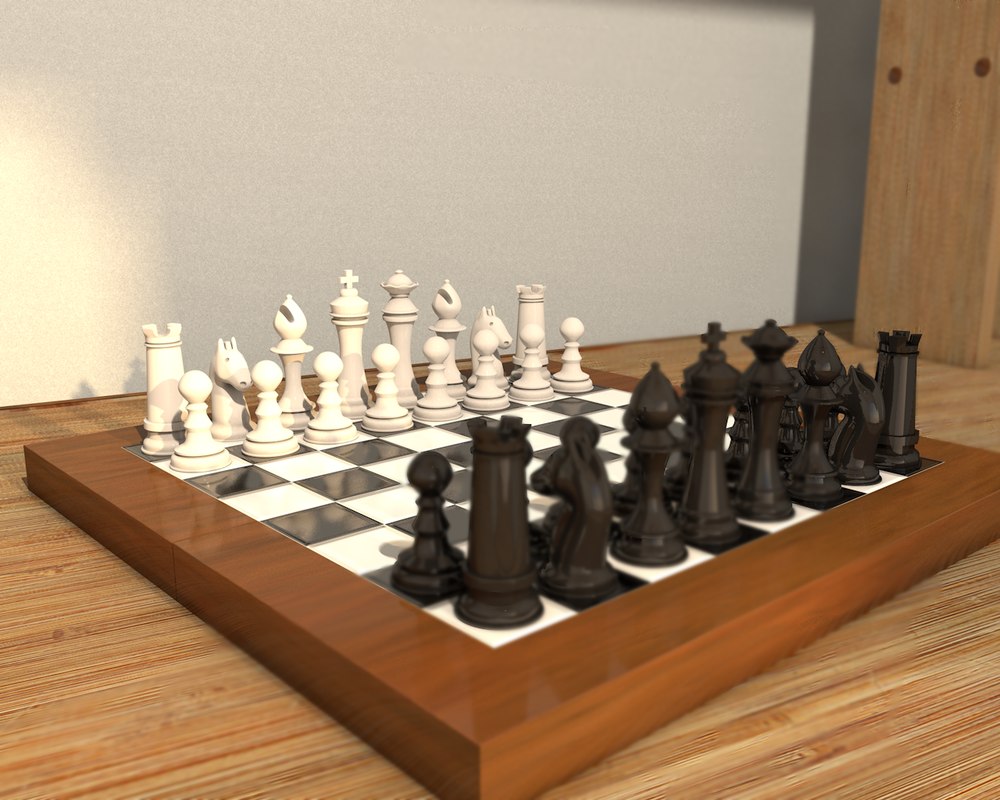 3ds max chess