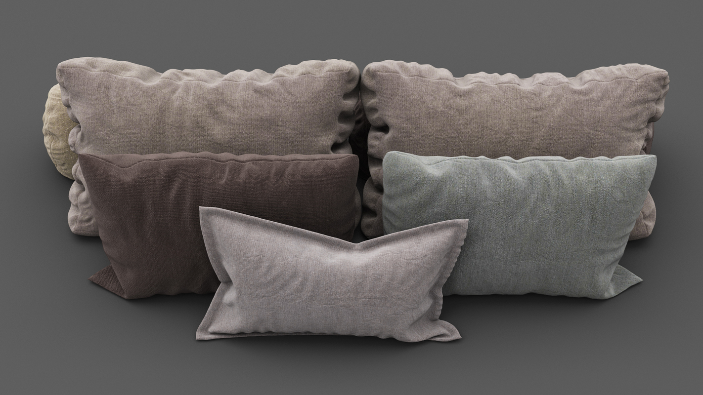 pillows 101 3d model