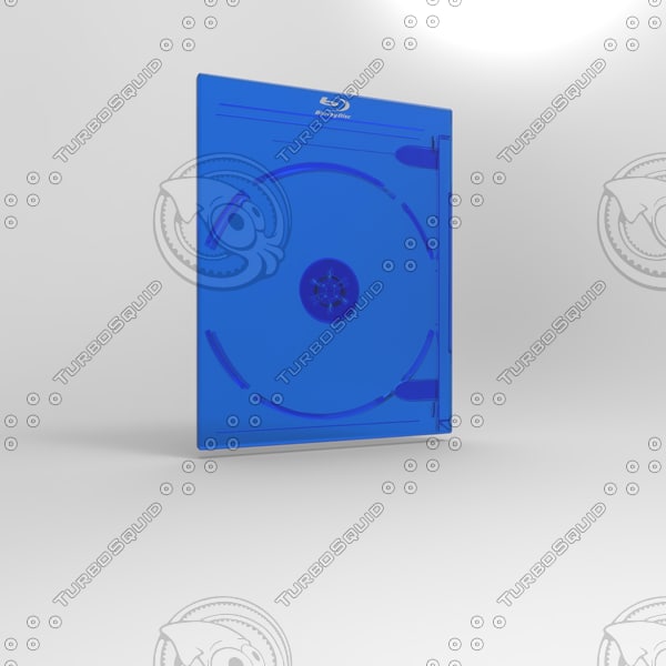 블루 레이 케이스 2 3D 모델 - TurboSquid 976068
