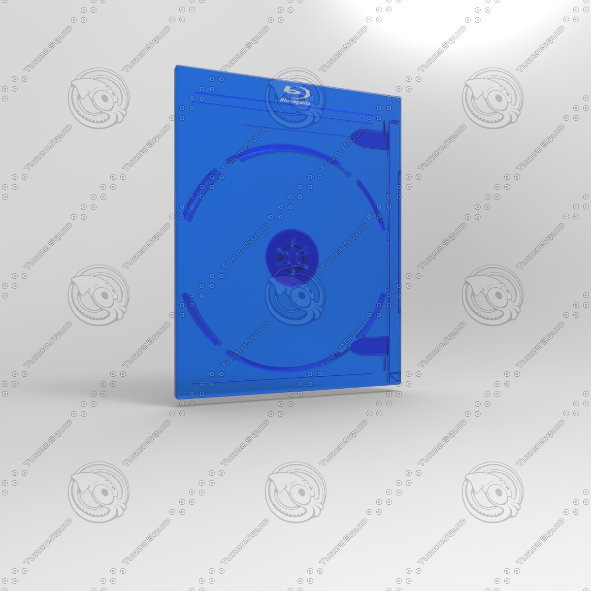 블루 레이 케이스 2 3D 모델 - TurboSquid 976068
