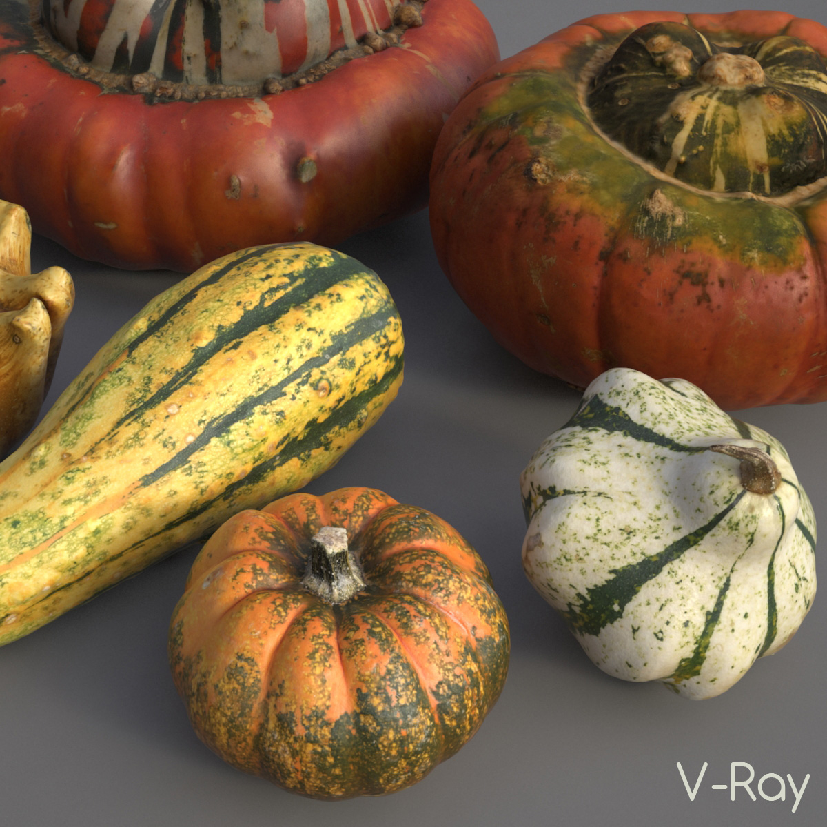 max photorealistic pumpkin realistic